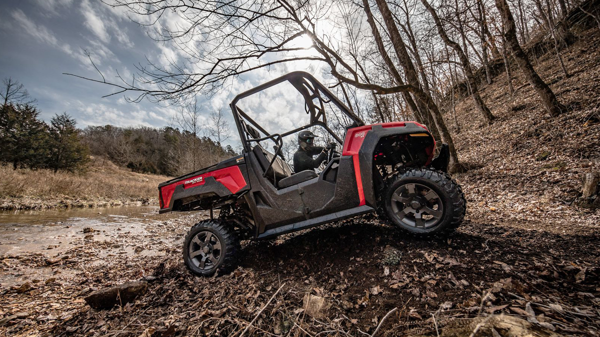 Enter to Win a TRACKER® 800SX EPS Off-Road Vehicle!